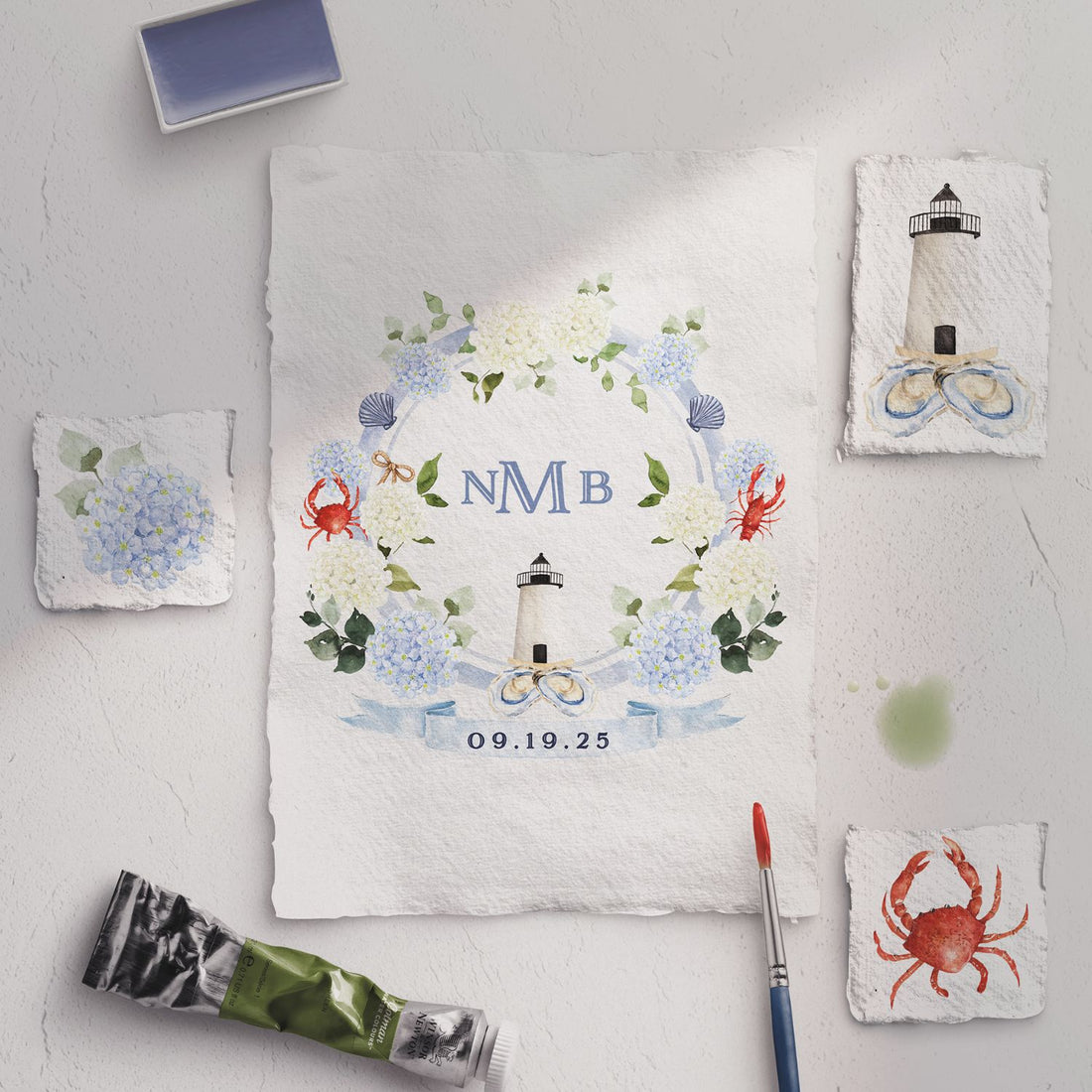 Custom Wedding Crests – Splendid Swan