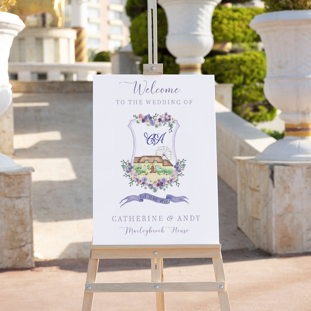 Custom Wedding Crests – Splendid Swan