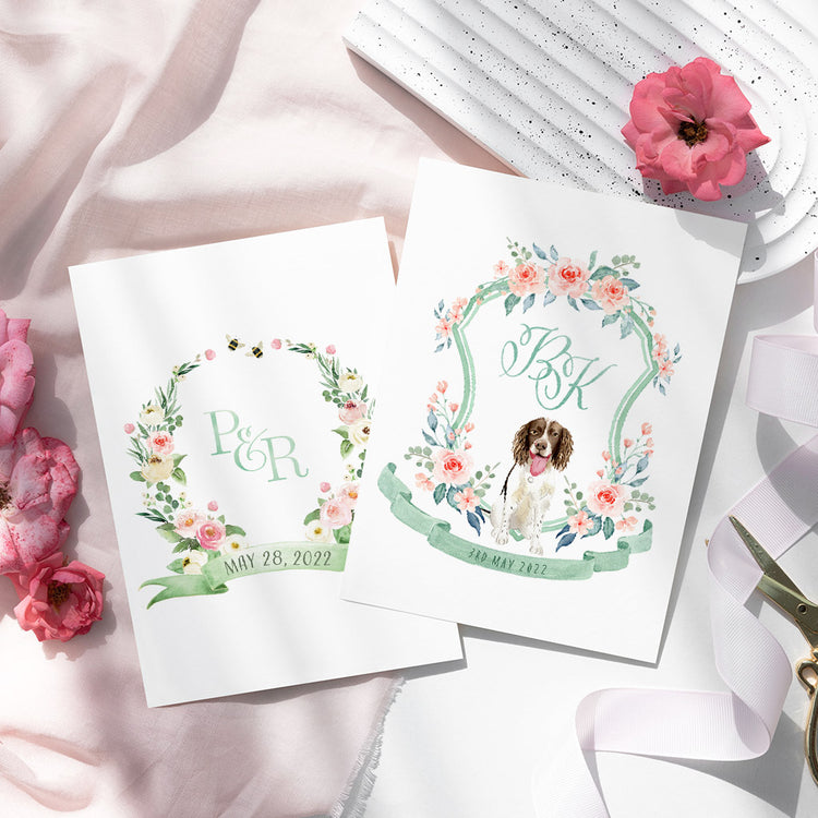 Custom Wedding Crests – Splendid Swan